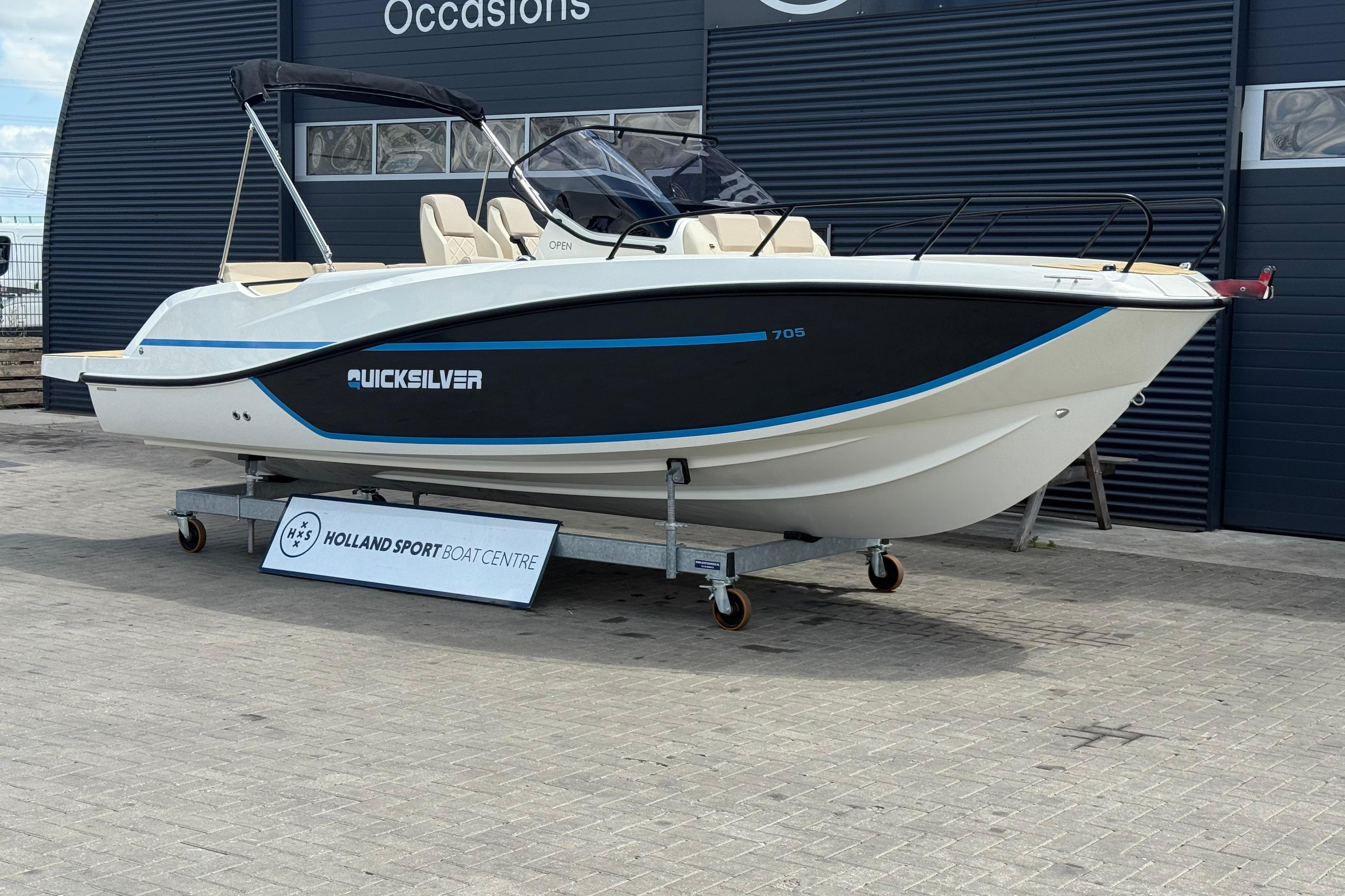 Quicksilver 705 open te koop op Sloepen.nl - Stijlvol varen, jouw avontuur!